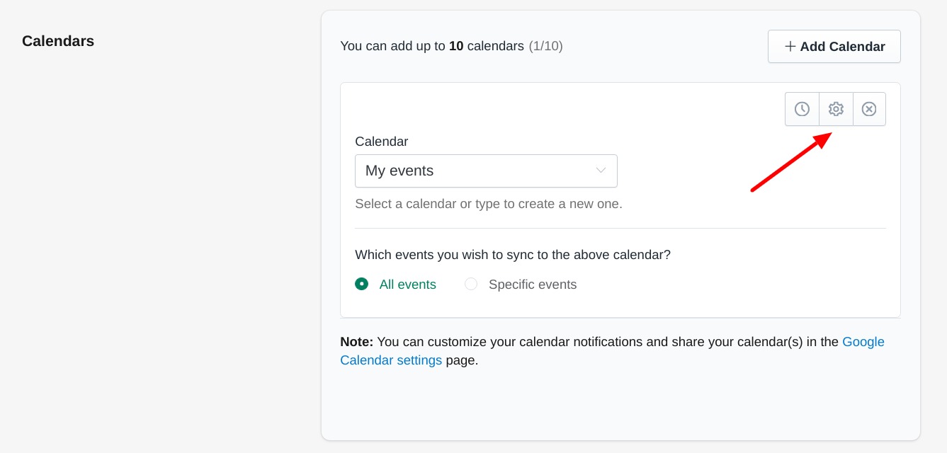Google Calendar CoAttend Documentation